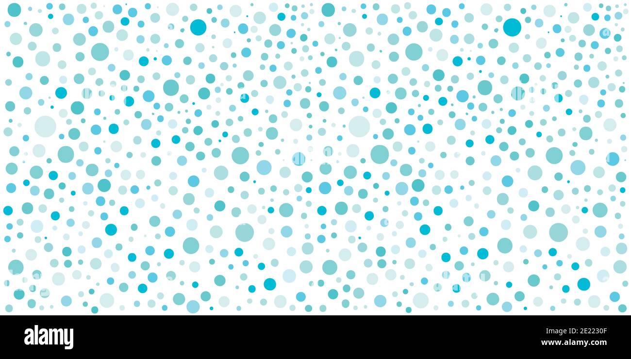 Colorful Hand drawn abstract blue background Polka dot pattern Dotwork ...