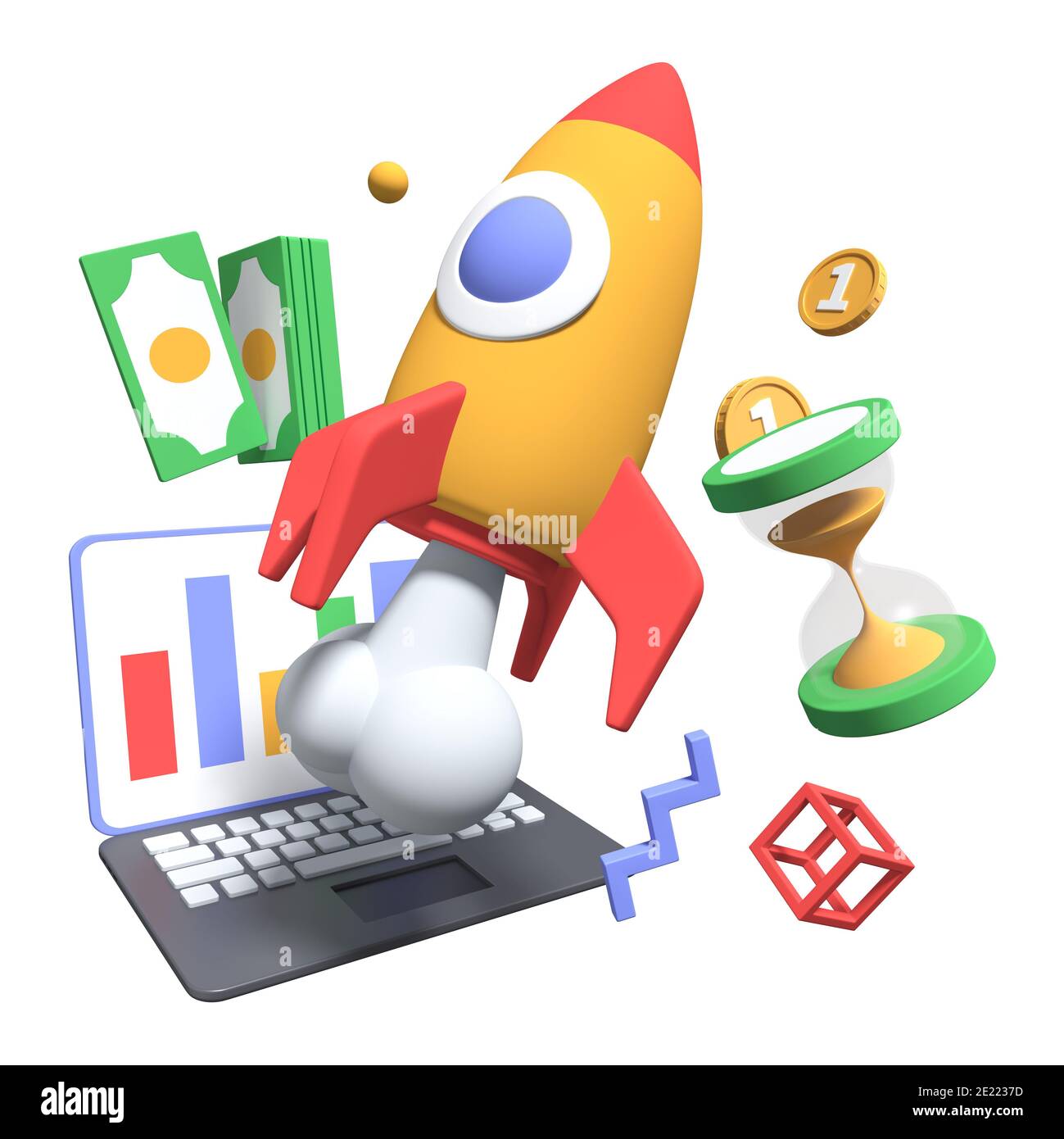 Business startup analytics financial Cut Out Stock Images & Pictures ...