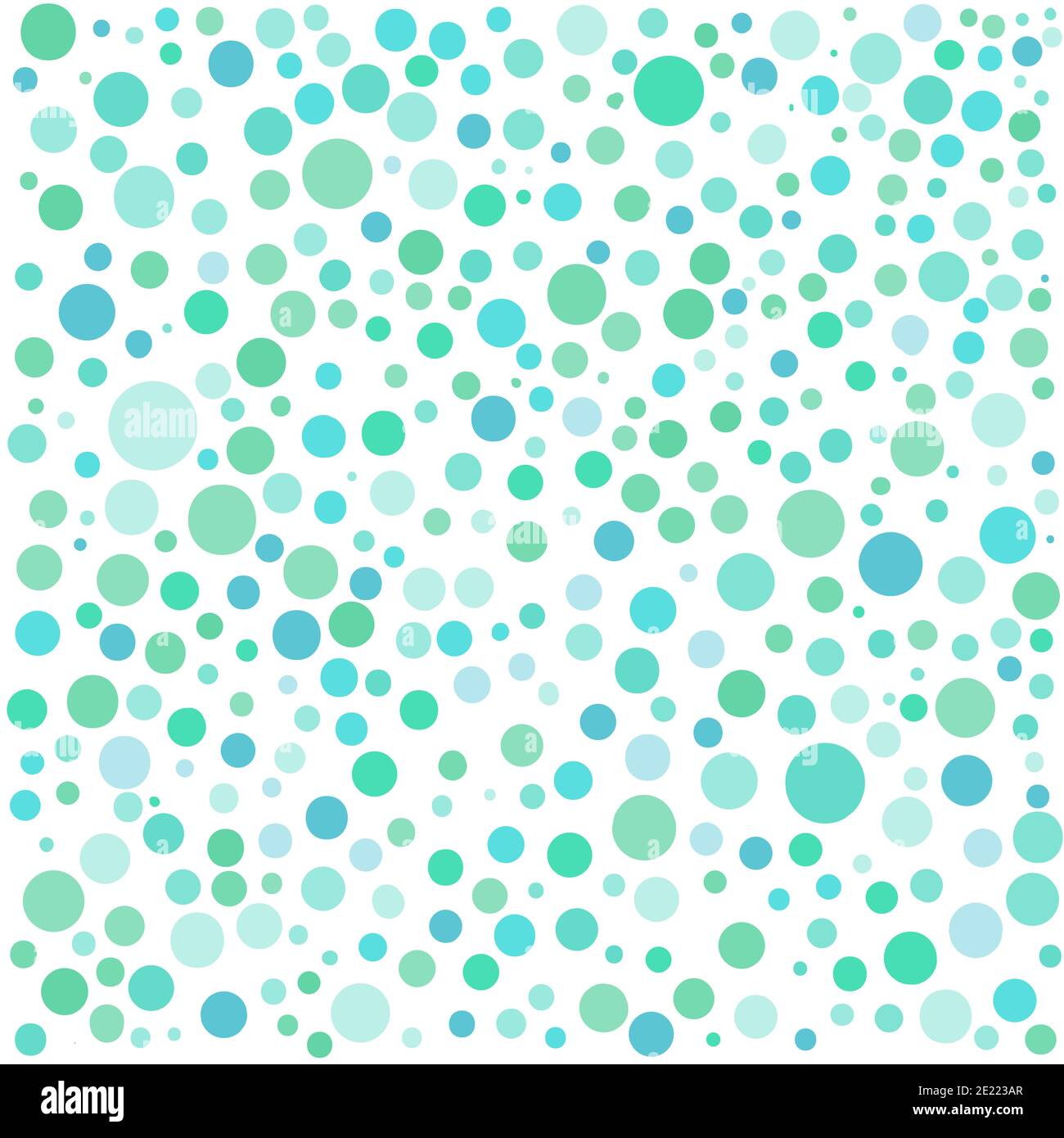 Colorful Hand drawn abstract blue background Polka dot pattern Dotwork ...