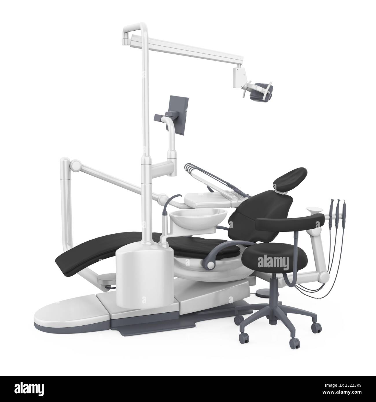 Dental Chair Isolated Stock Photo - Alamy