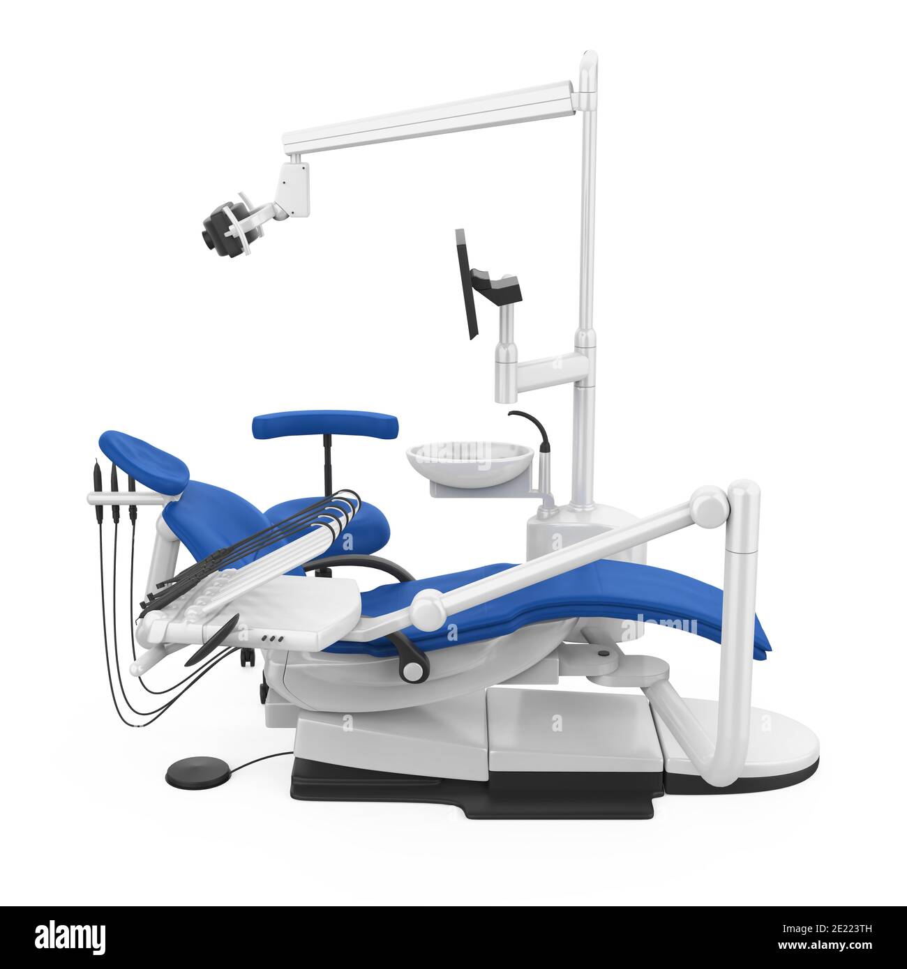 Dental Chair Isolated Stock Photo - Alamy