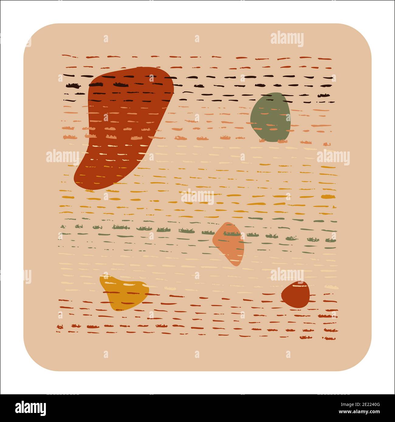 abstract handmade graphic elements isolated on white, for decoration ...