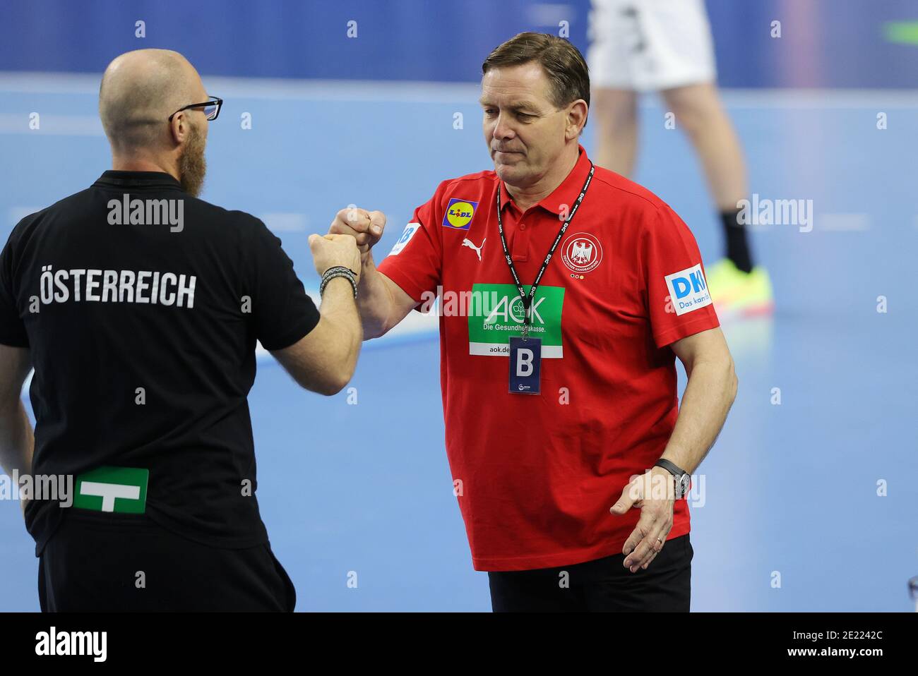 firo: 10.01.2021, handball: EHF Euro 2022 qualifiers, qualification ...