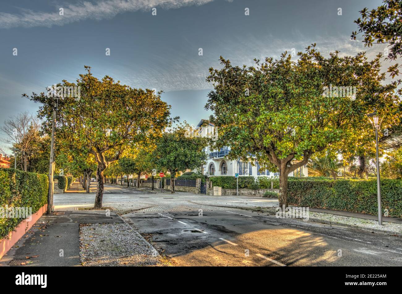 French city hendaye hi-res stock photography and images - Alamy