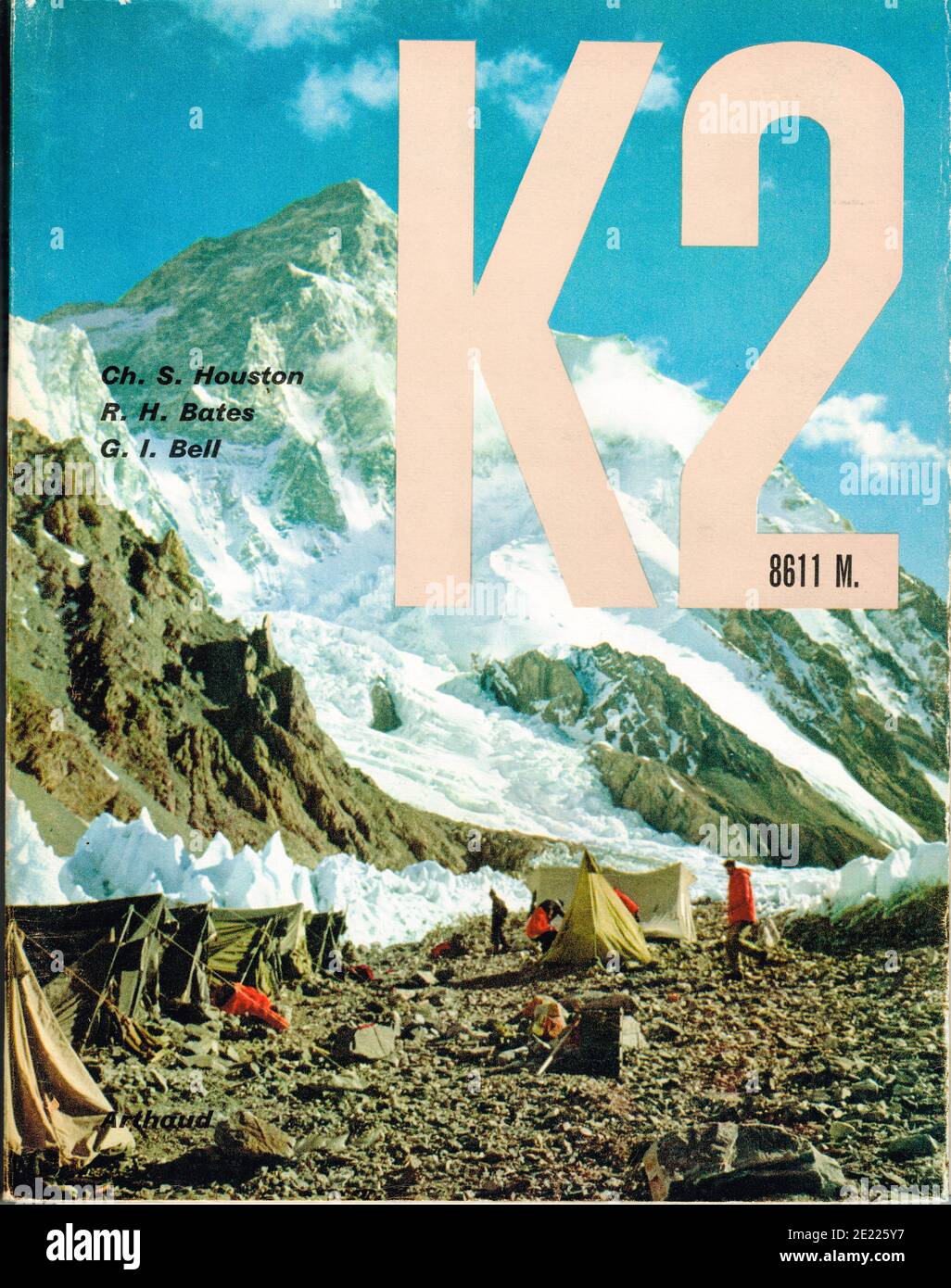 K2, a book by on an american expedition, France, 1954 Stock Photo - Alamy