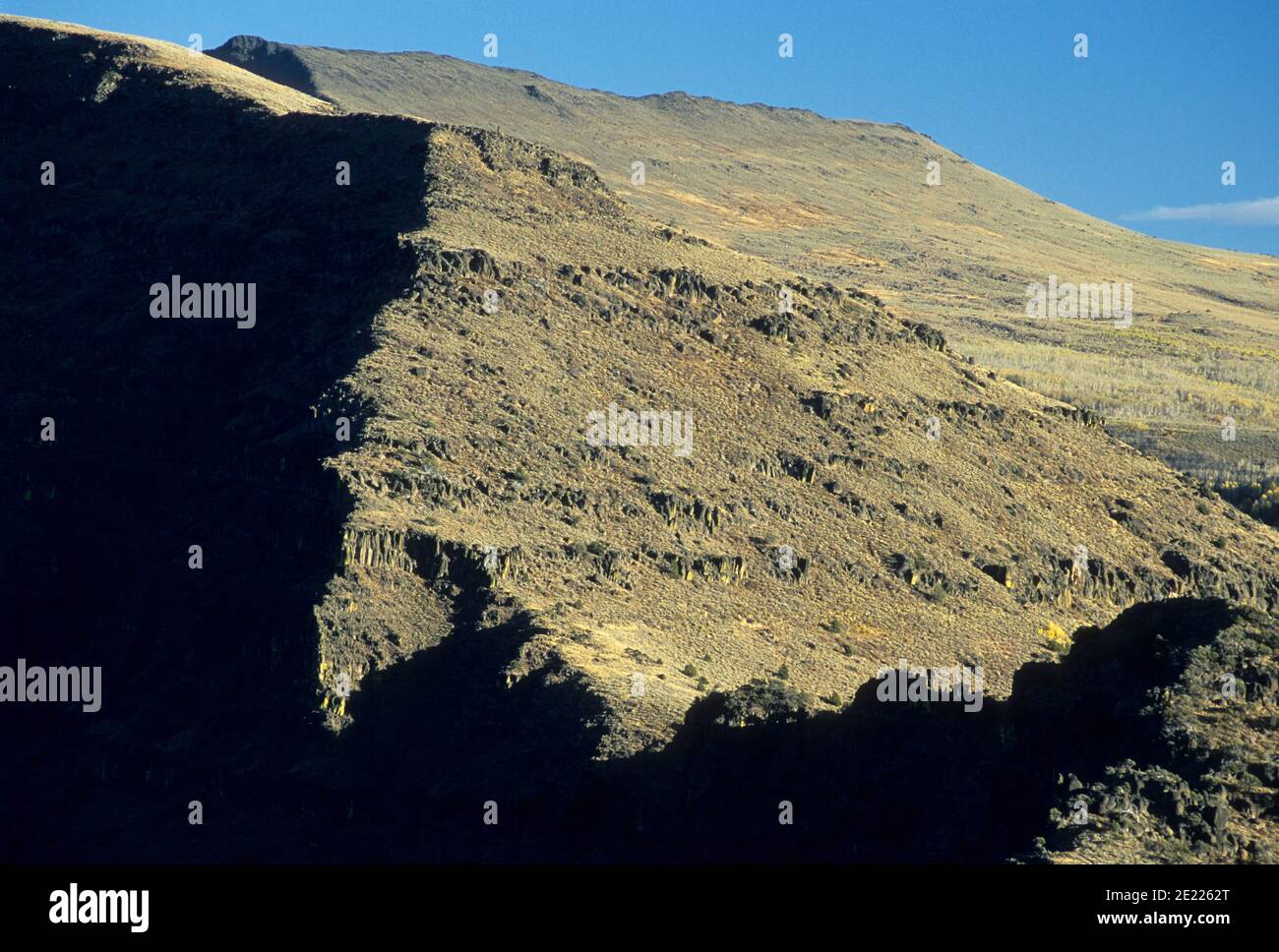 Big Indian Gorge cliff, Steens Mountain National Back Country Byway ...