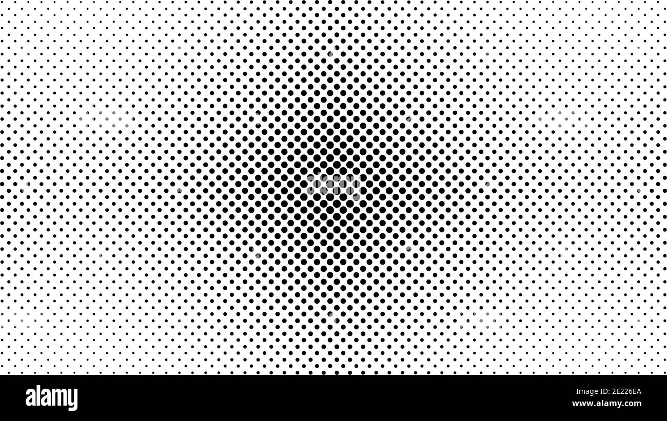 Black and white Halftone background dotted background Pop-art overlay ...