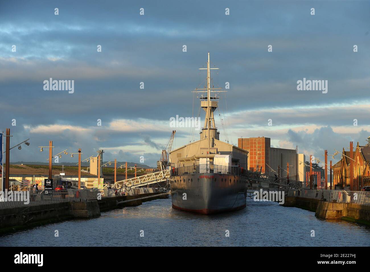 HMS Caroline is a decommissioned C-class light cruiser of the Royal ...
