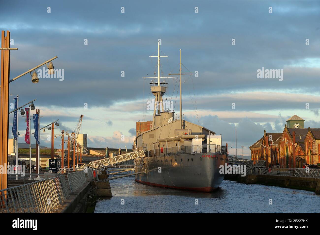 HMS Caroline is a decommissioned C-class light cruiser of the Royal ...