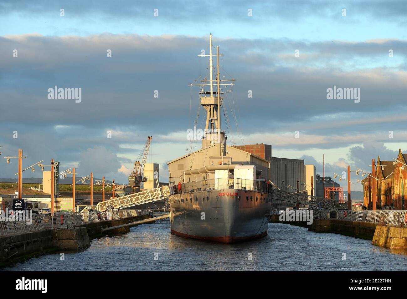 HMS Caroline is a decommissioned C-class light cruiser of the Royal ...