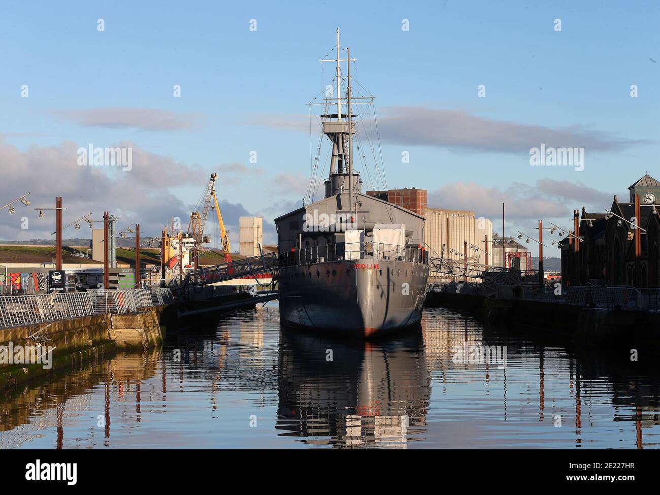 HMS Caroline is a decommissioned C-class light cruiser of the Royal ...