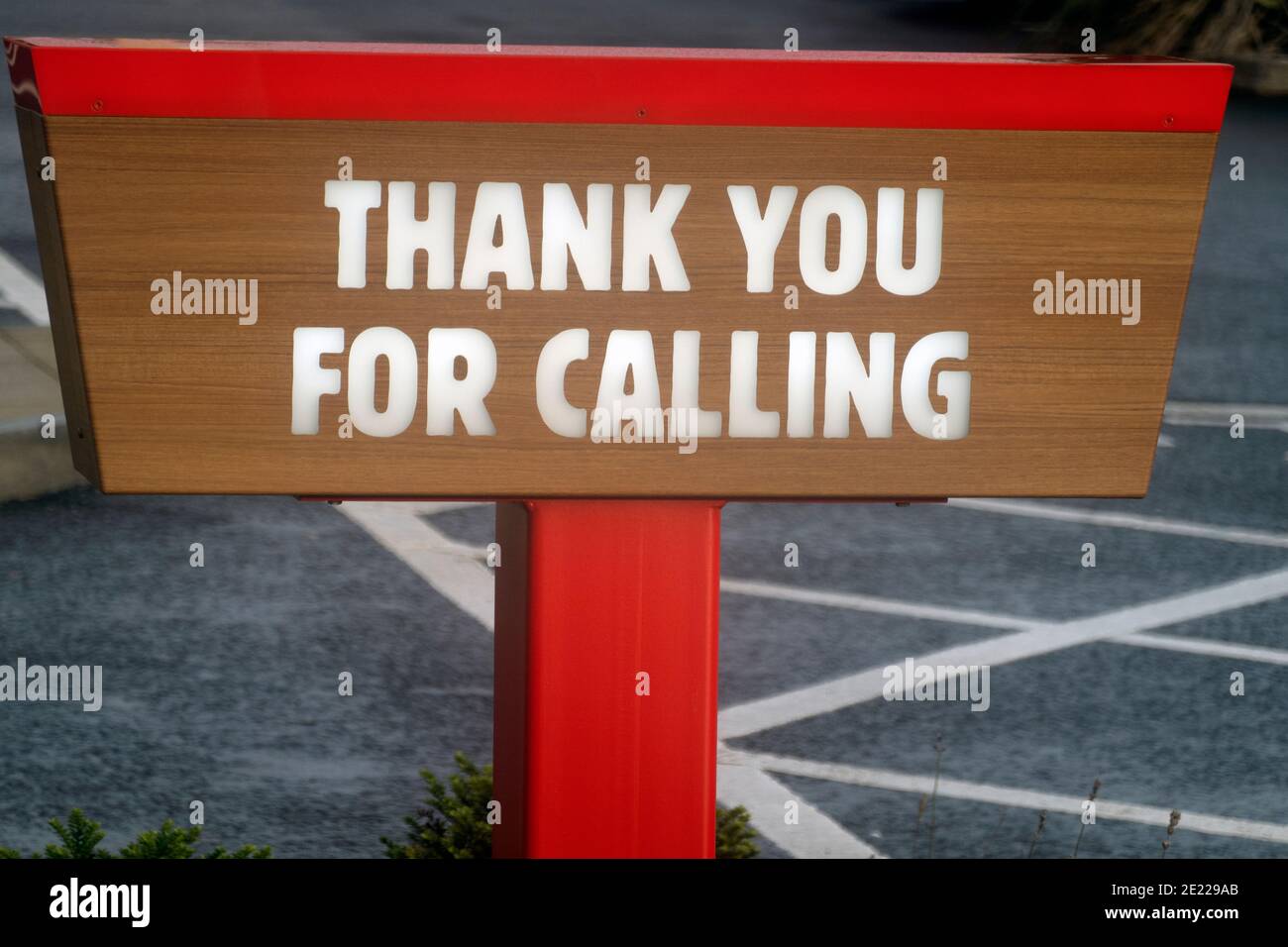 thank you for calling Stock Photo - Alamy