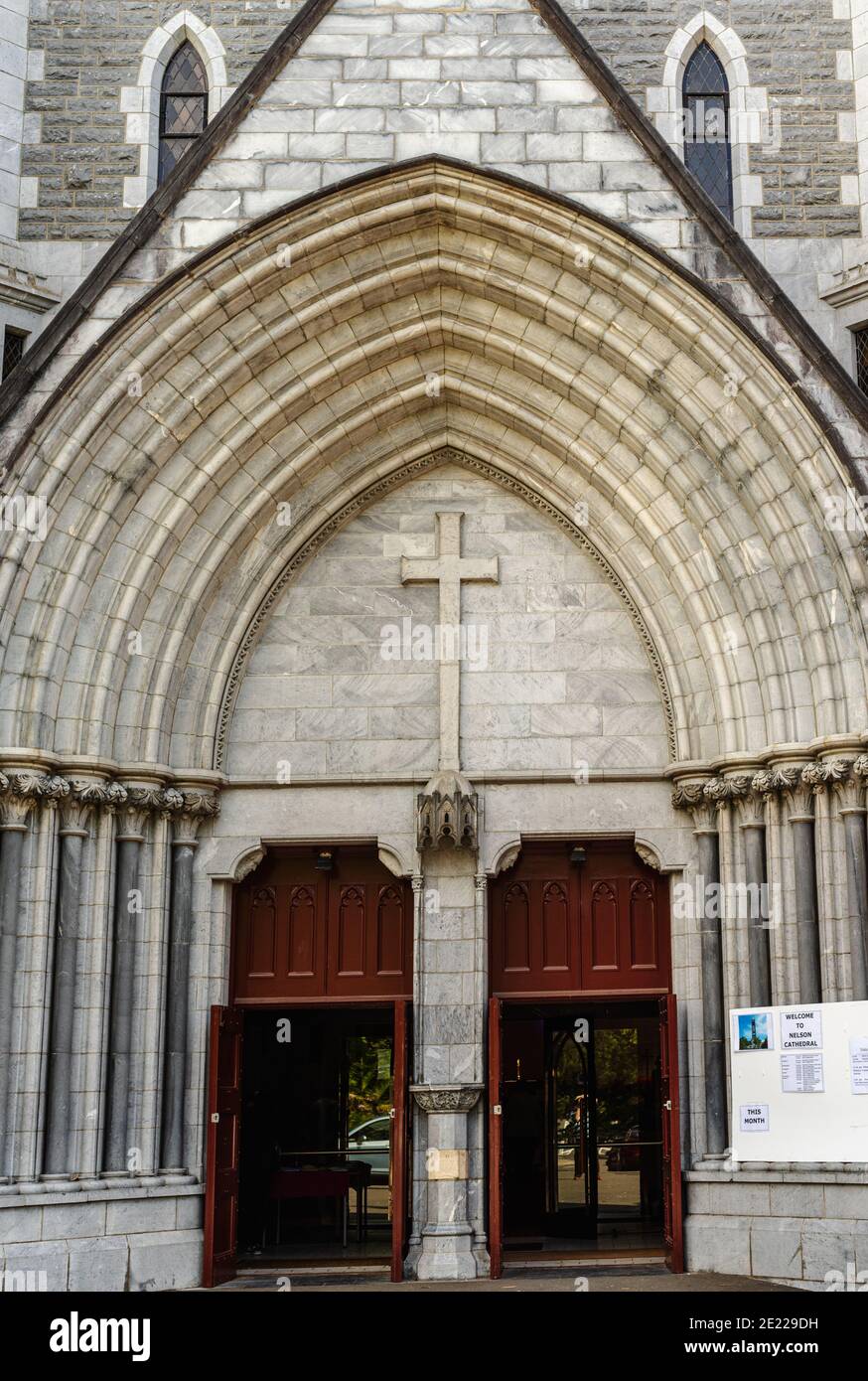 Nelson, New Zealand -- February 25, 2018. This is a photo of the ...