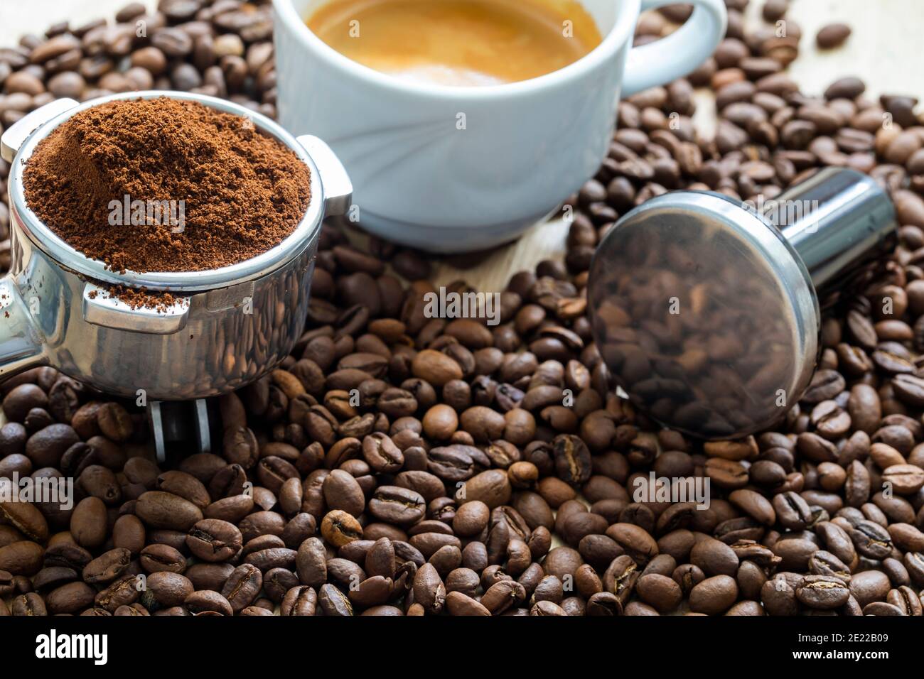 Ground espresso hi-res stock photography and images - Alamy