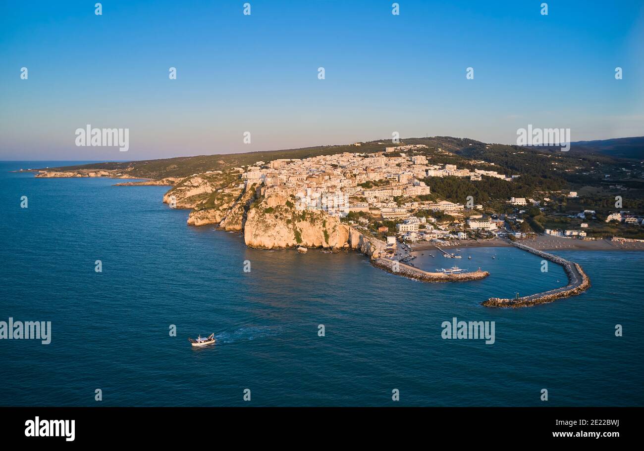 Puglia coast aerial hi-res stock photography and images - Alamy