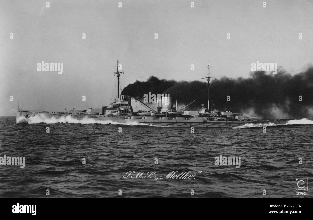 Moltke class battlecruiser hi-res stock photography and images - Alamy