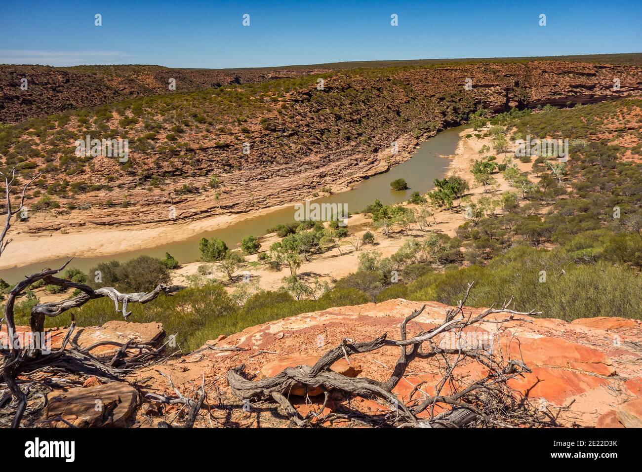 Kalbarri National Park, Western Australia, featuring Murchison River ...