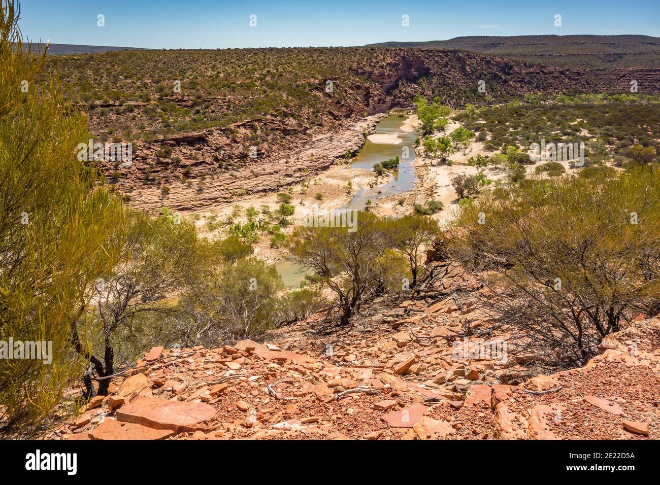 Kalbarri National Park, Western Australia, featuring Murchison River ...