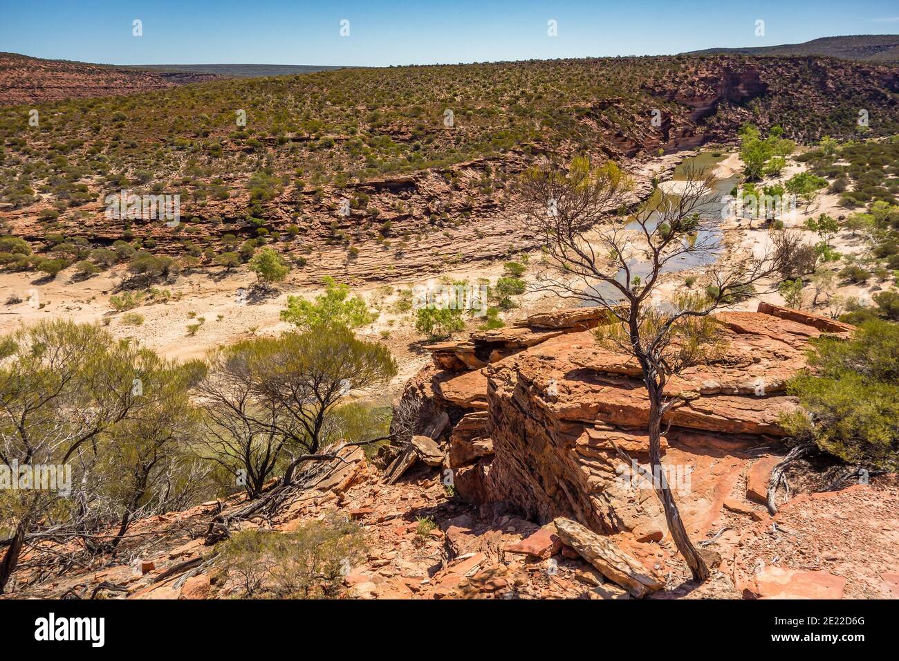 Kalbarri National Park, Western Australia, featuring Murchison River ...