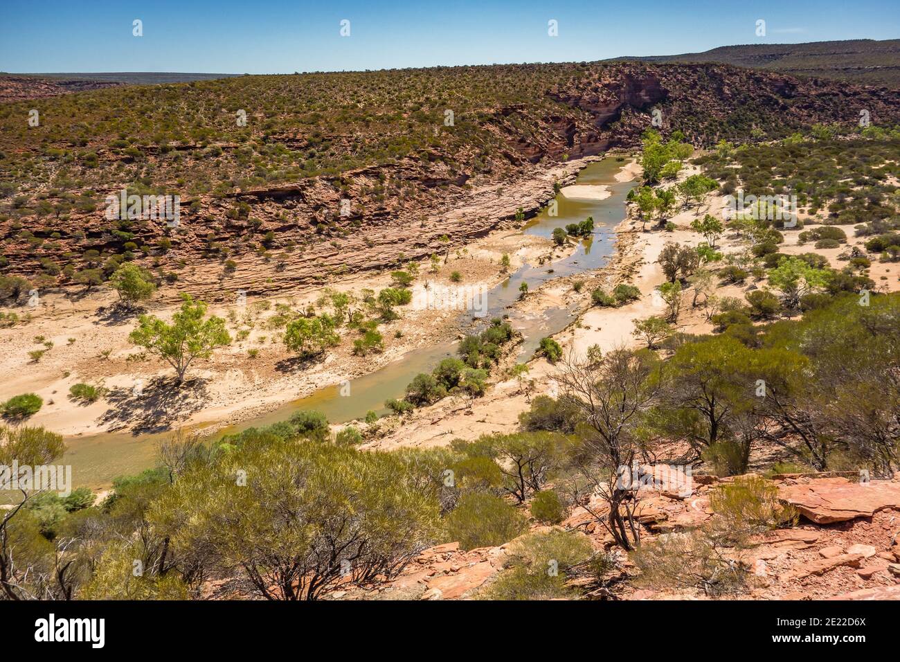 Kalbarri National Park, Western Australia, featuring Murchison River ...