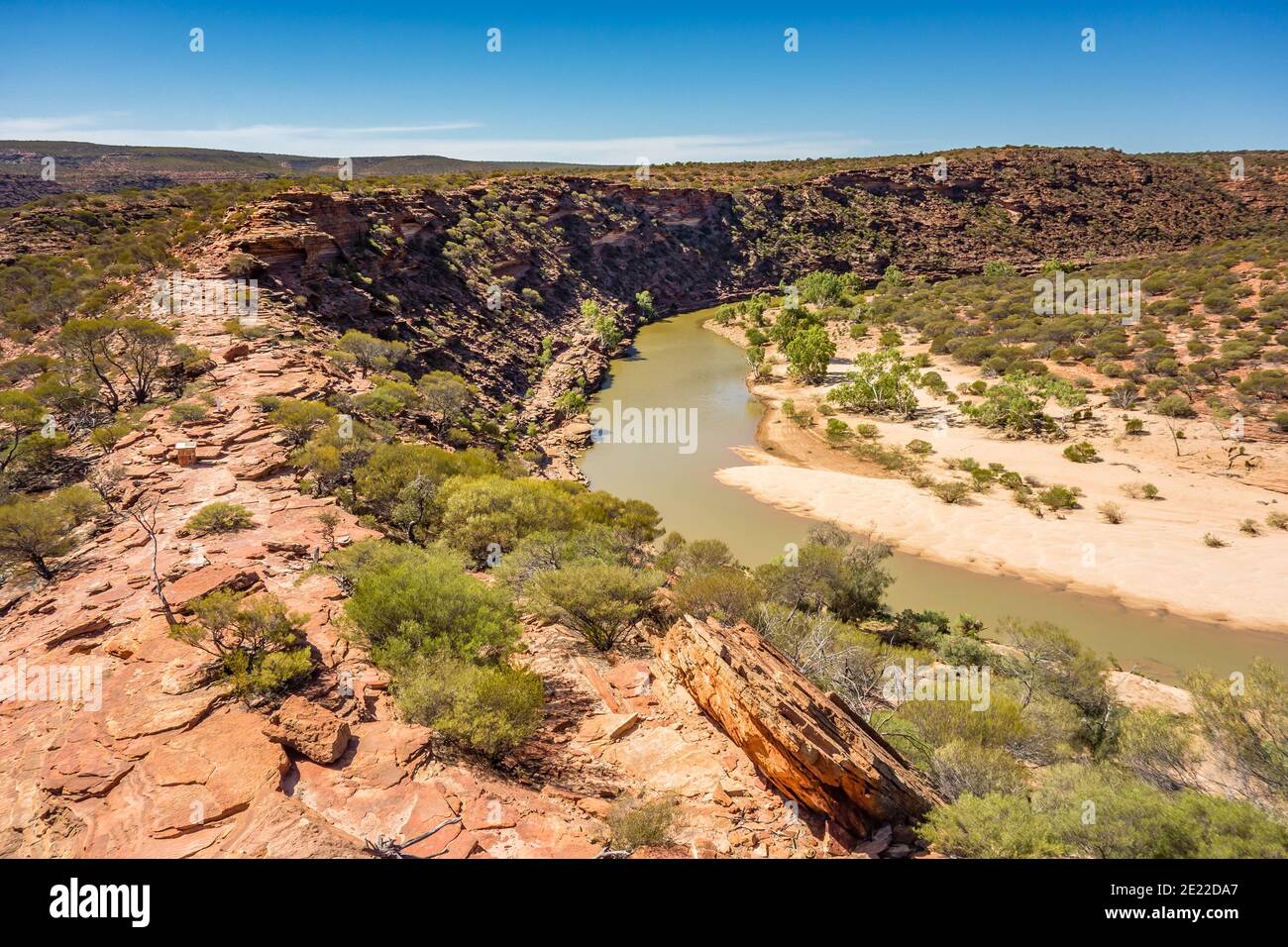 Kalbarri National Park, Western Australia, featuring Murchison River ...