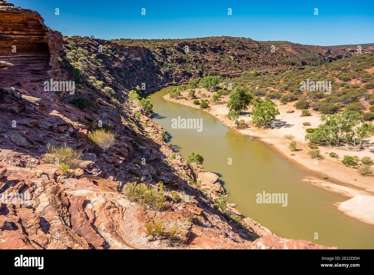 Kalbarri National Park, Western Australia, featuring Murchison River ...