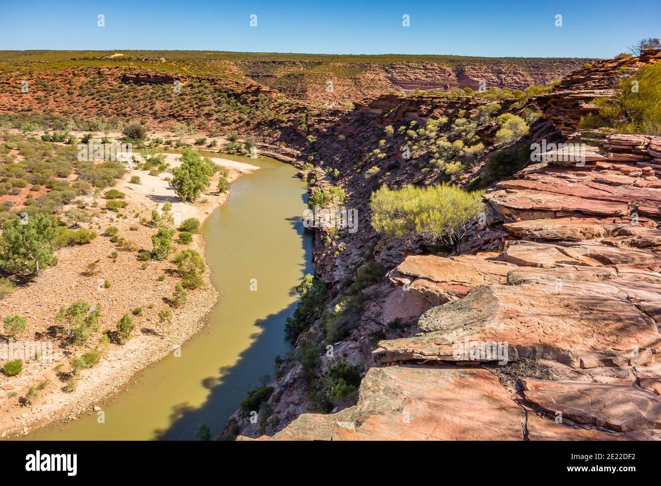 Kalbarri National Park, Western Australia, featuring Murchison River ...
