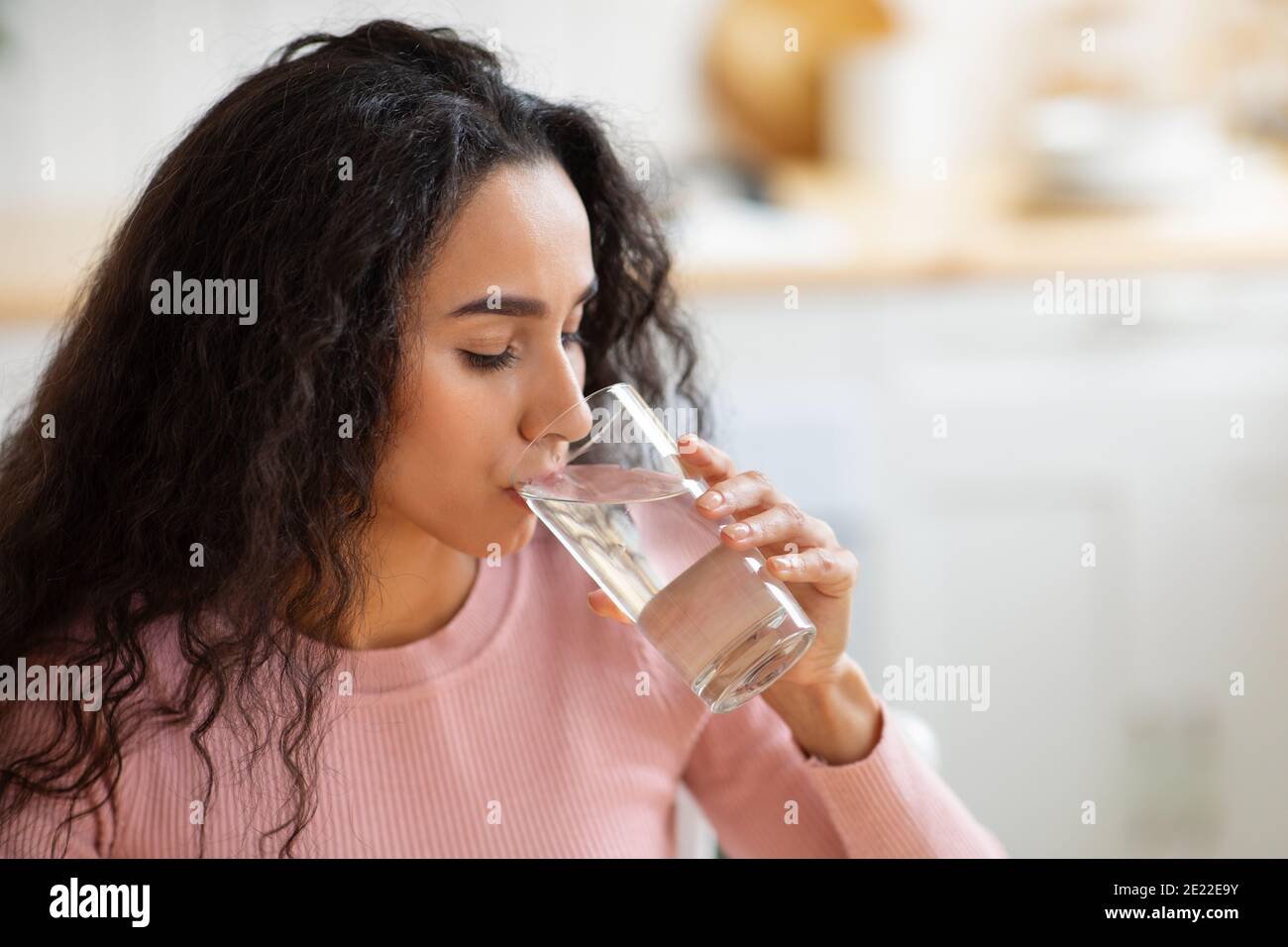 Casual curly hi-res stock photography and images - Alamy