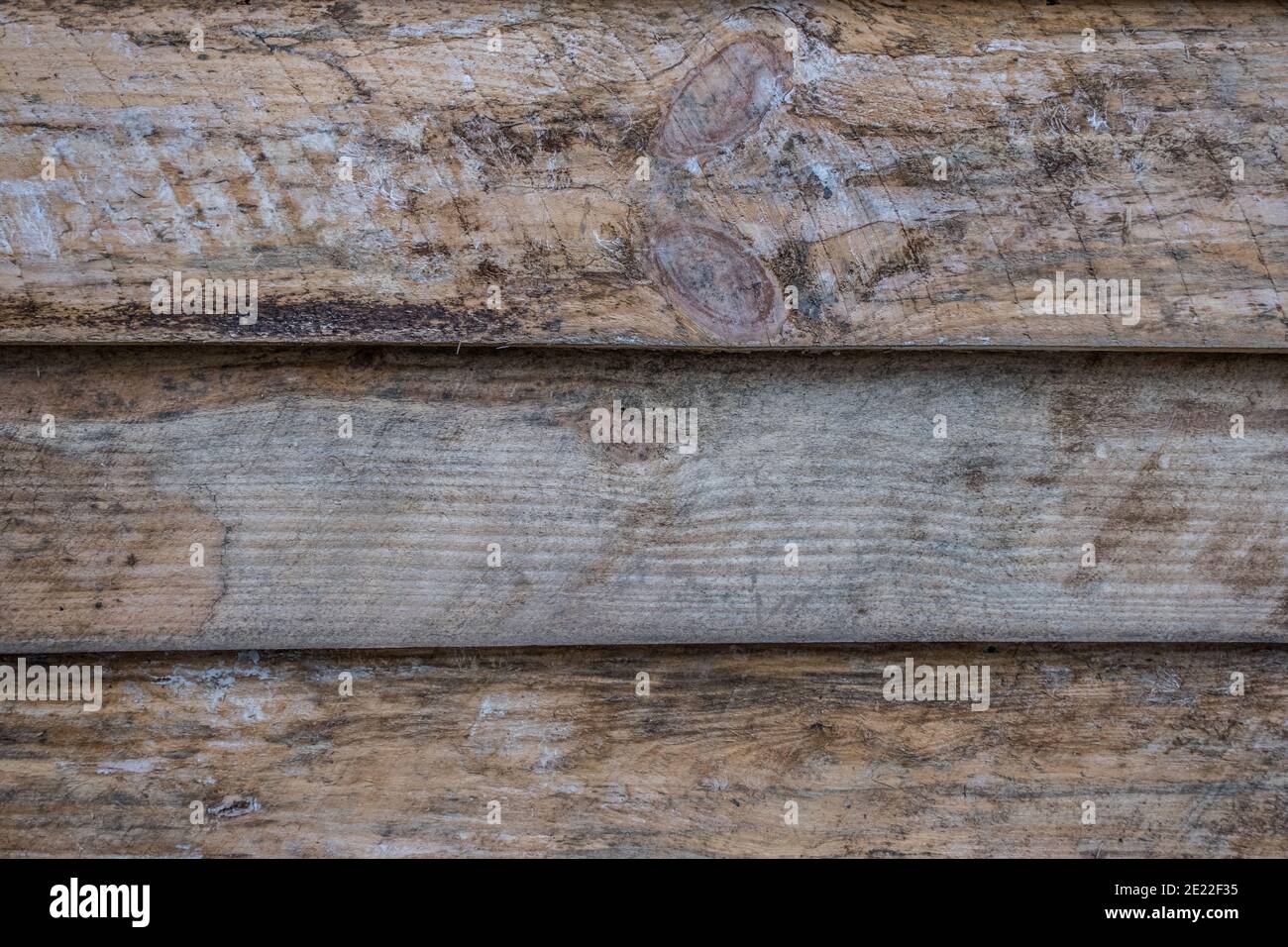 A natural textured rough sawn spalted wood planking lots of character ...