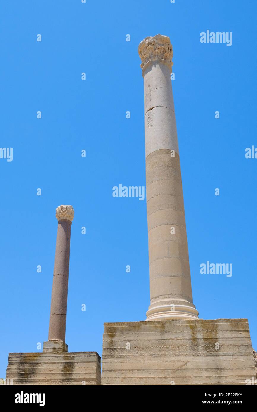 Ancient Roman columns ruins Anthony terms. Excavations of antique ...