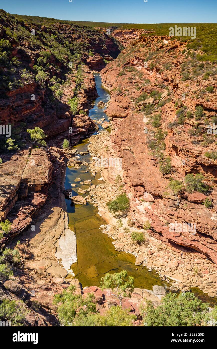 Kalbarri National Park, Western Australia, featuring Murchison River ...