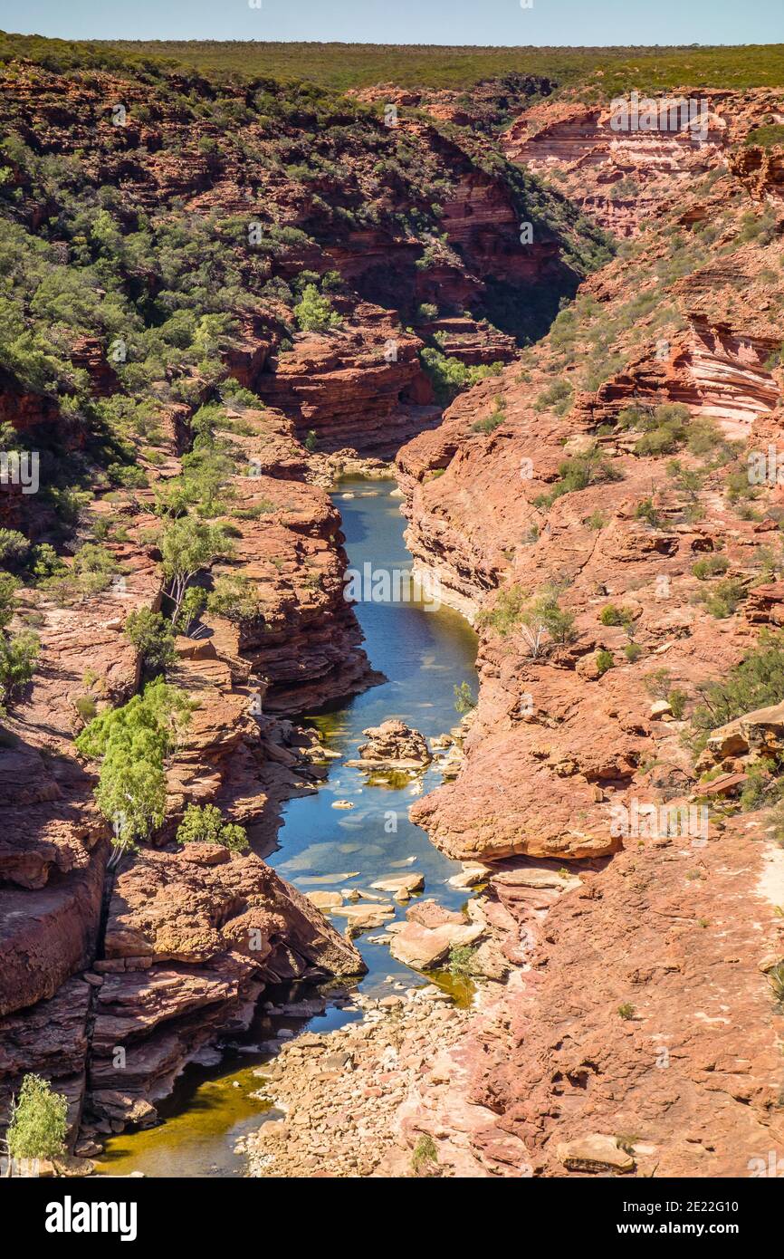 Kalbarri National Park, Western Australia, featuring Murchison River ...