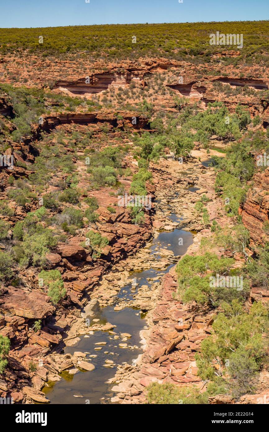 Kalbarri National Park, Western Australia, featuring Murchison River ...