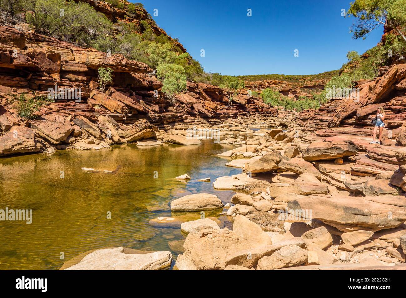 Kalbarri National Park, Western Australia, featuring Murchison River ...