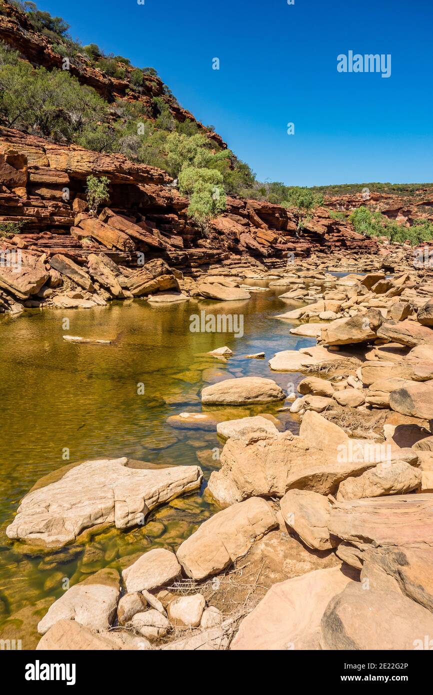 Kalbarri National Park, Western Australia, featuring Murchison River ...