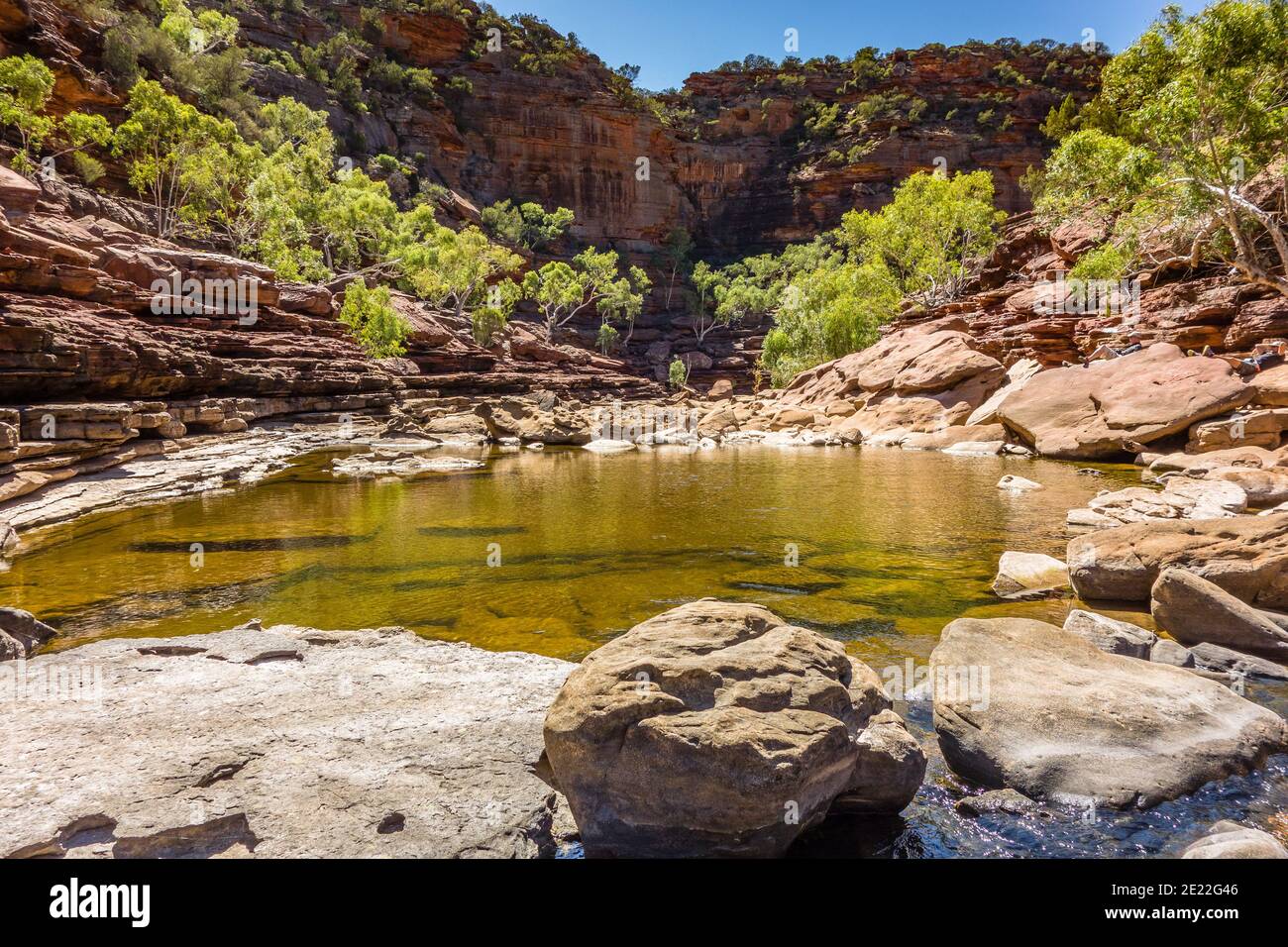 Kalbarri National Park, Western Australia, featuring Murchison River ...