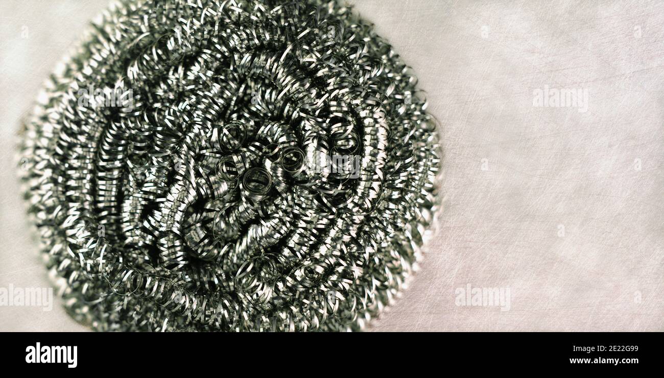 wire scrubber Stock Photo - Alamy