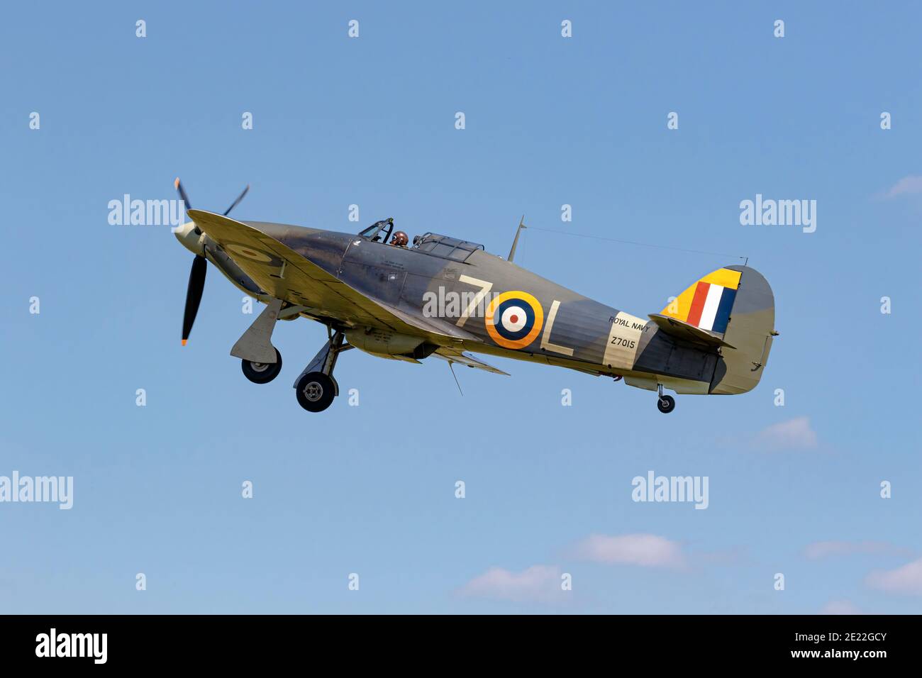 Hawker Sea Hurricane WW2 fighter of the RN Stock Photo - Alamy