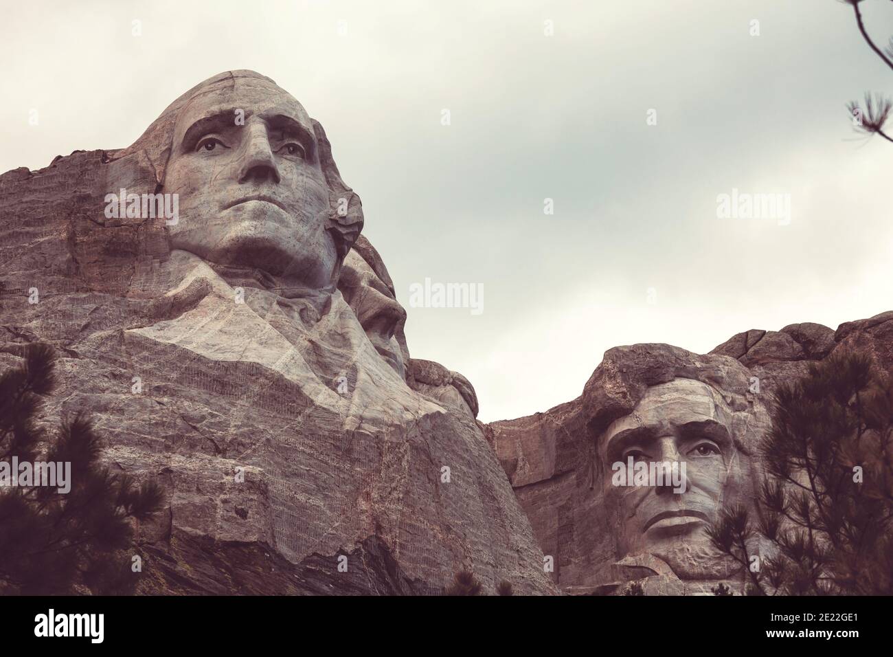Mount Rushmore National Memorial, Black Hills region of South Dakota ...
