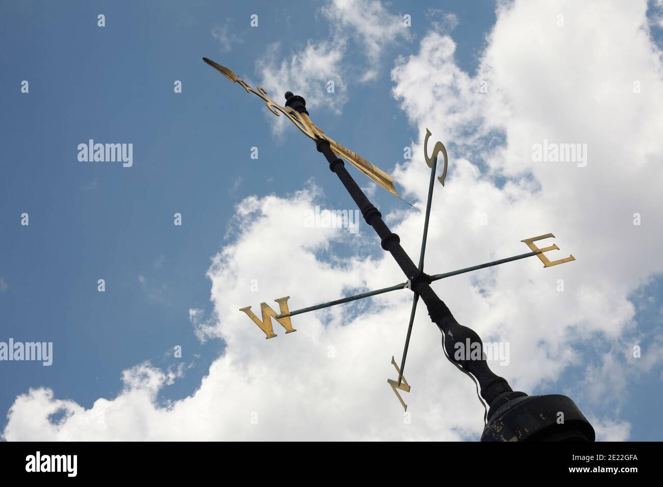 Weather vane north south hi-res stock photography and images - Alamy