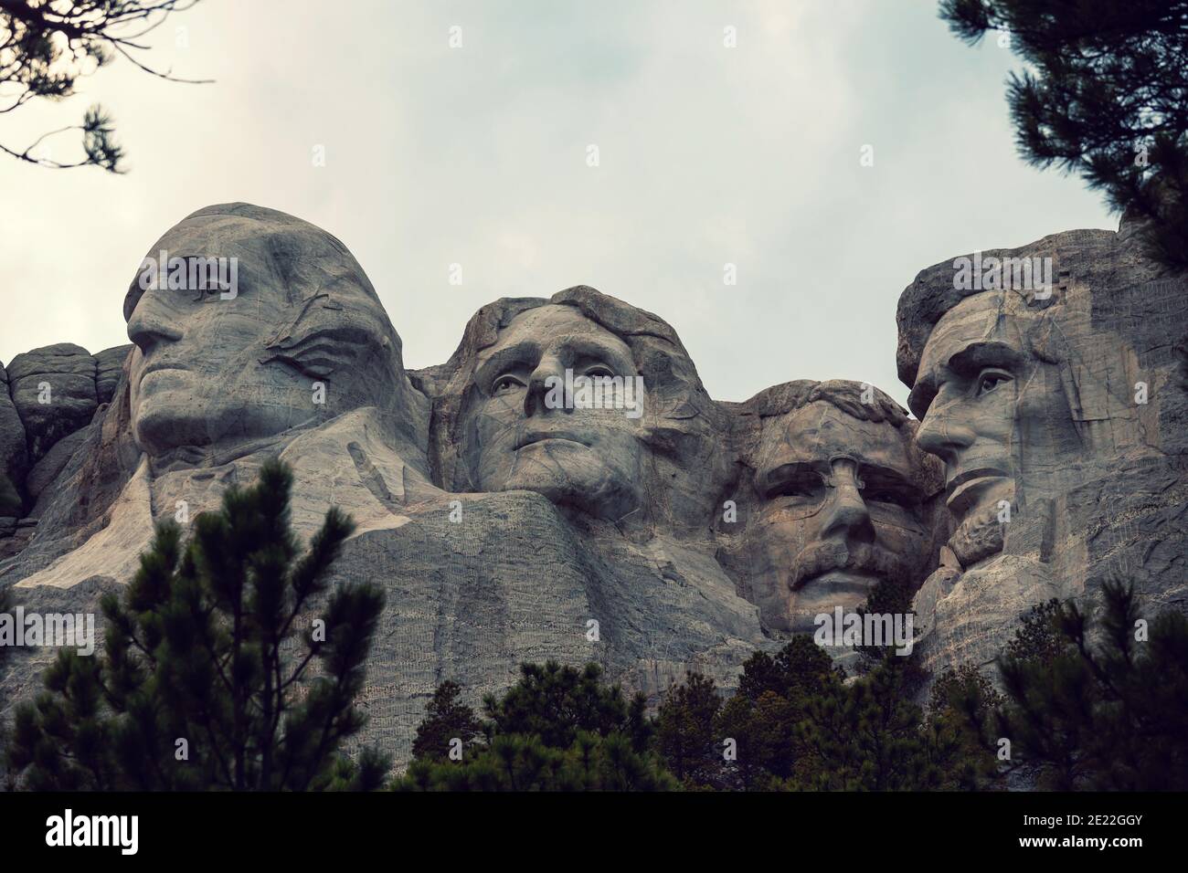 Mount Rushmore National Memorial, Black Hills region of South Dakota ...