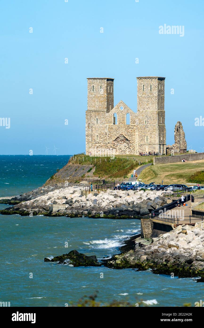 Saxon shore way reculver hi-res stock photography and images - Alamy
