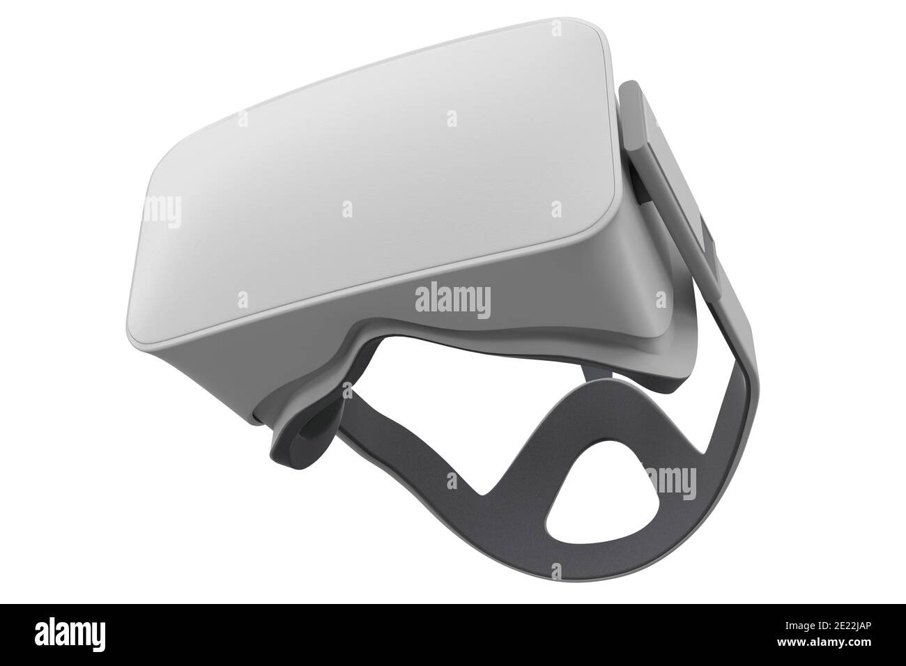 Virtual reality glasses isolated on white with clipping path. 3d ...