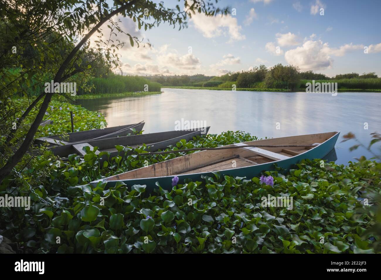 Aerial view three boats hi-res stock photography and images - Alamy