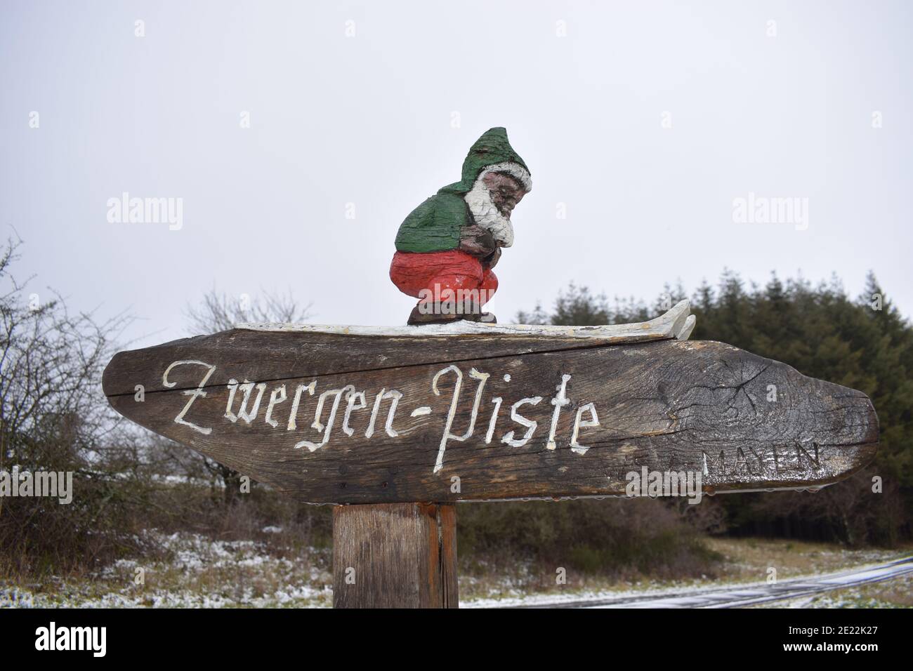 winter sports dwarf Stock Photo - Alamy
