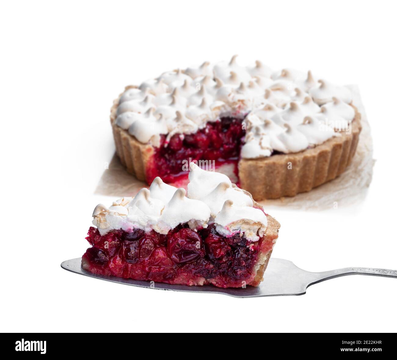 Cranberry meringue pie hi-res stock photography and images - Alamy