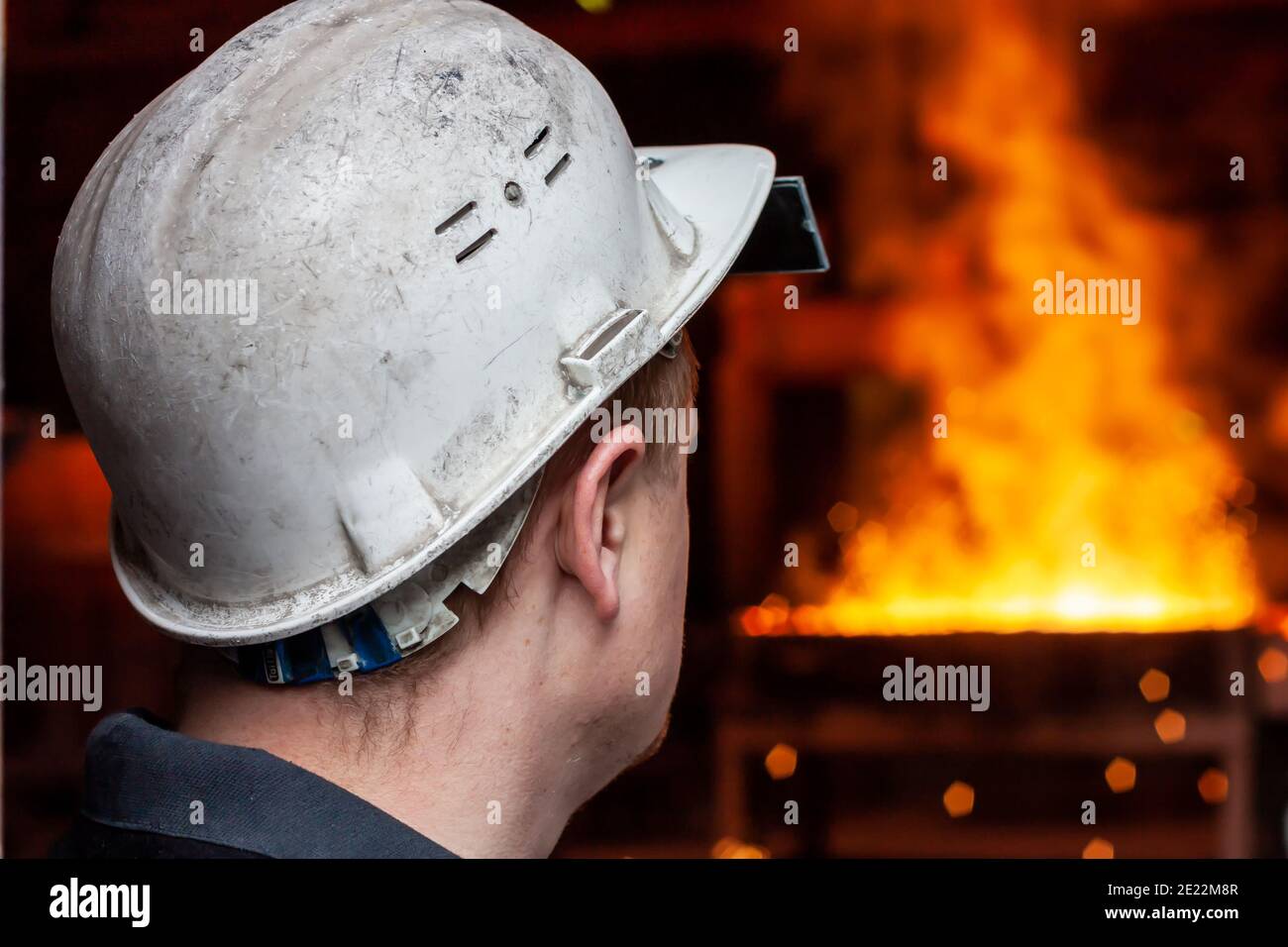 Metal smelter hi-res stock photography and images - Alamy