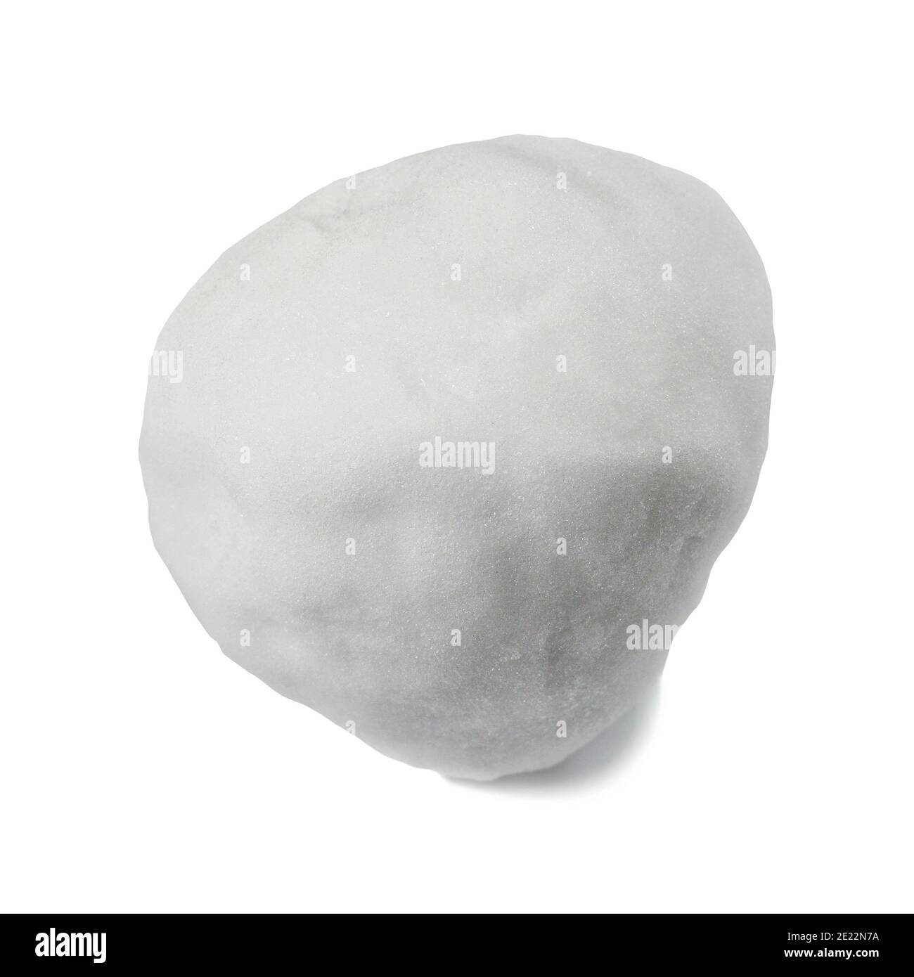 Snowball isolated on white background Stock Photo - Alamy