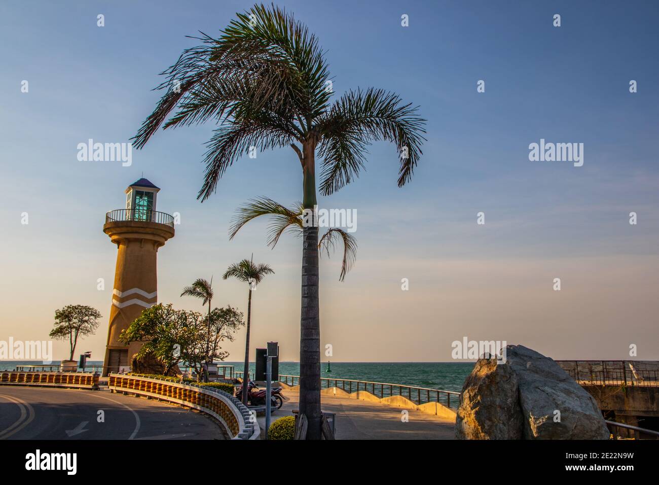 Lighthouse in Pattaya Thailand Southeast Asia Stock Photo - Alamy
