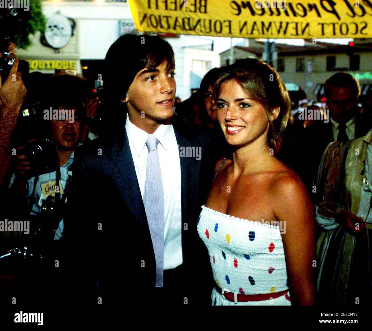 Scott Baio and Damita Jo Fox Credit: Ralph Dominguez/MediaPunch Stock Photo - Alamy